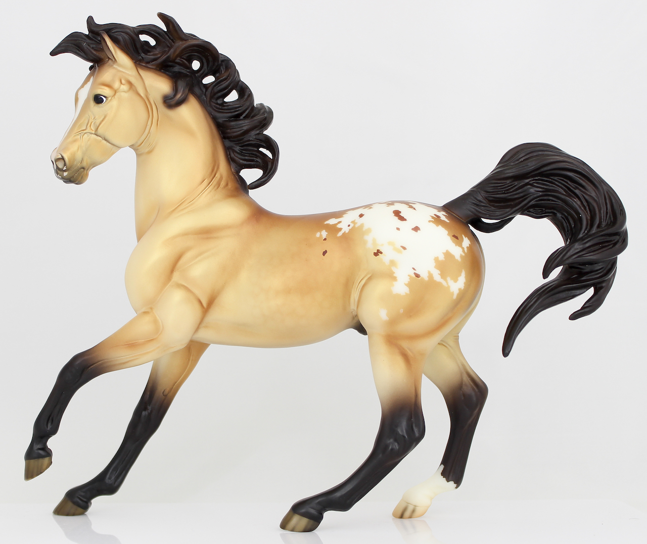 Spun Gold Surprise: Buckskin Appaloosa | BreyerHorseRef