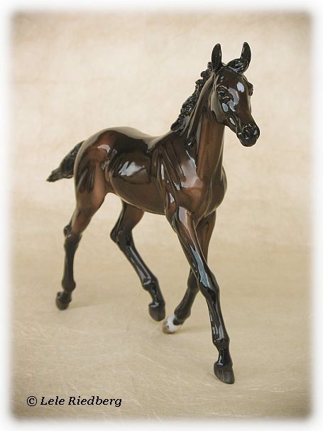 Zenyatta's First Colt aka Cozmic One - Glossy | BreyerHorseRef