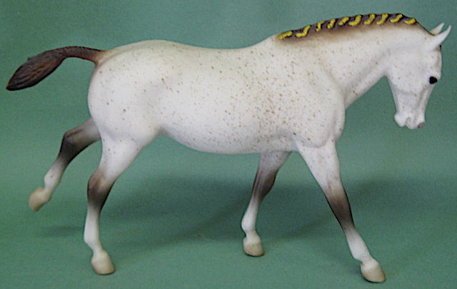 Cantering Welsh Pony: Red Roan - Small World | BreyerHorseRef