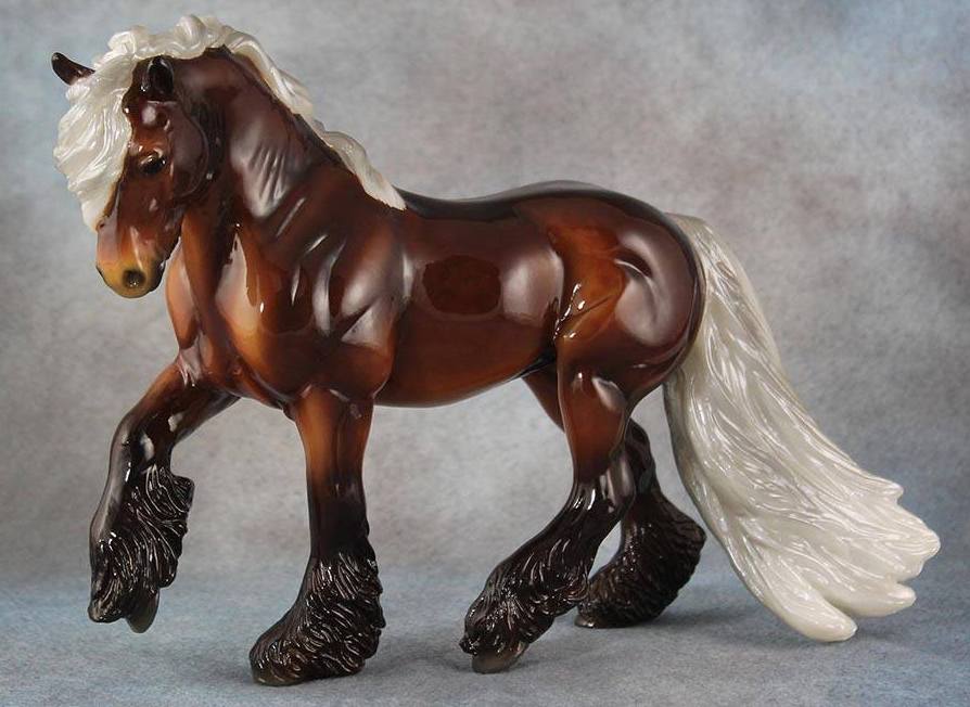 Fell Pony: Glossy Silver Dapple Bay | BreyerHorseRef