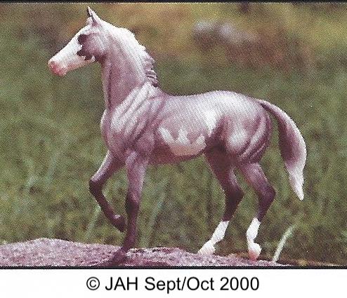 Lonesome Glory: Dapple Grey Overo | BreyerHorseRef