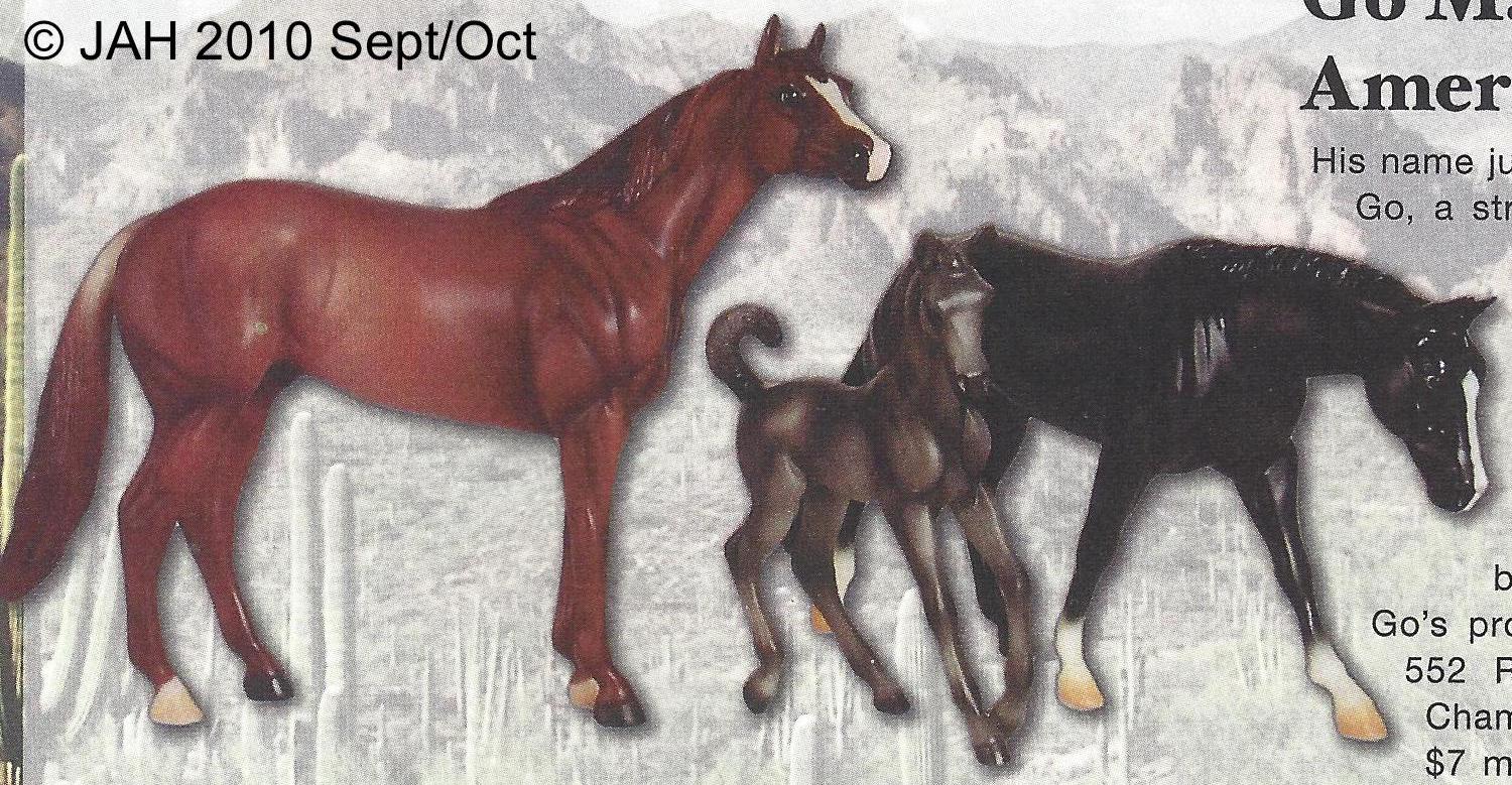 Go Man Go - Famous Sire Collection | BreyerHorseRef