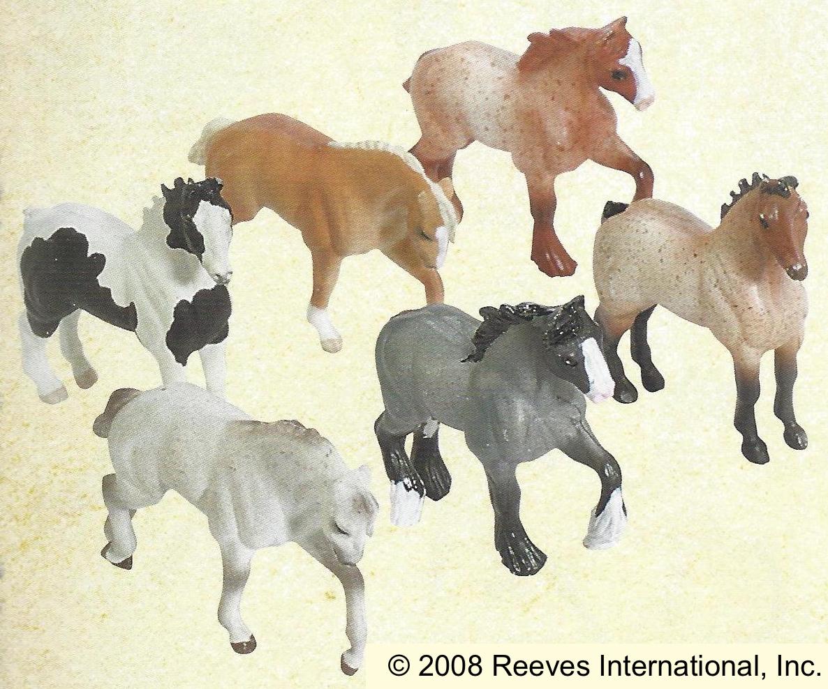 Mini Whinnies Draft Horses | BreyerHorseRef
