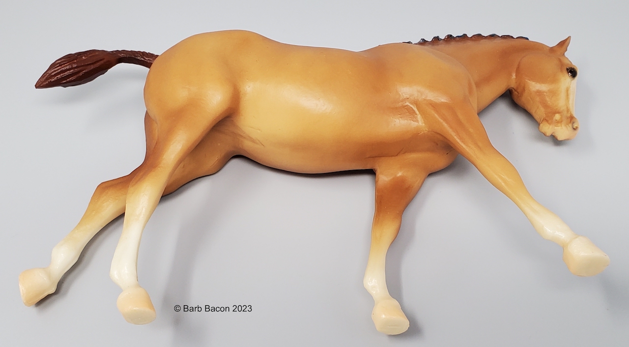 Cantering Welsh Pony: Red Dun - Small World | BreyerHorseRef