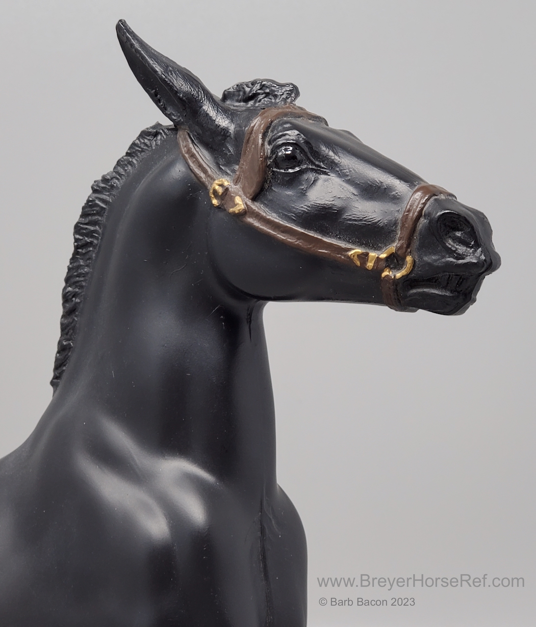 Balking Mule: Black Blanket Appaloosa | BreyerHorseRef