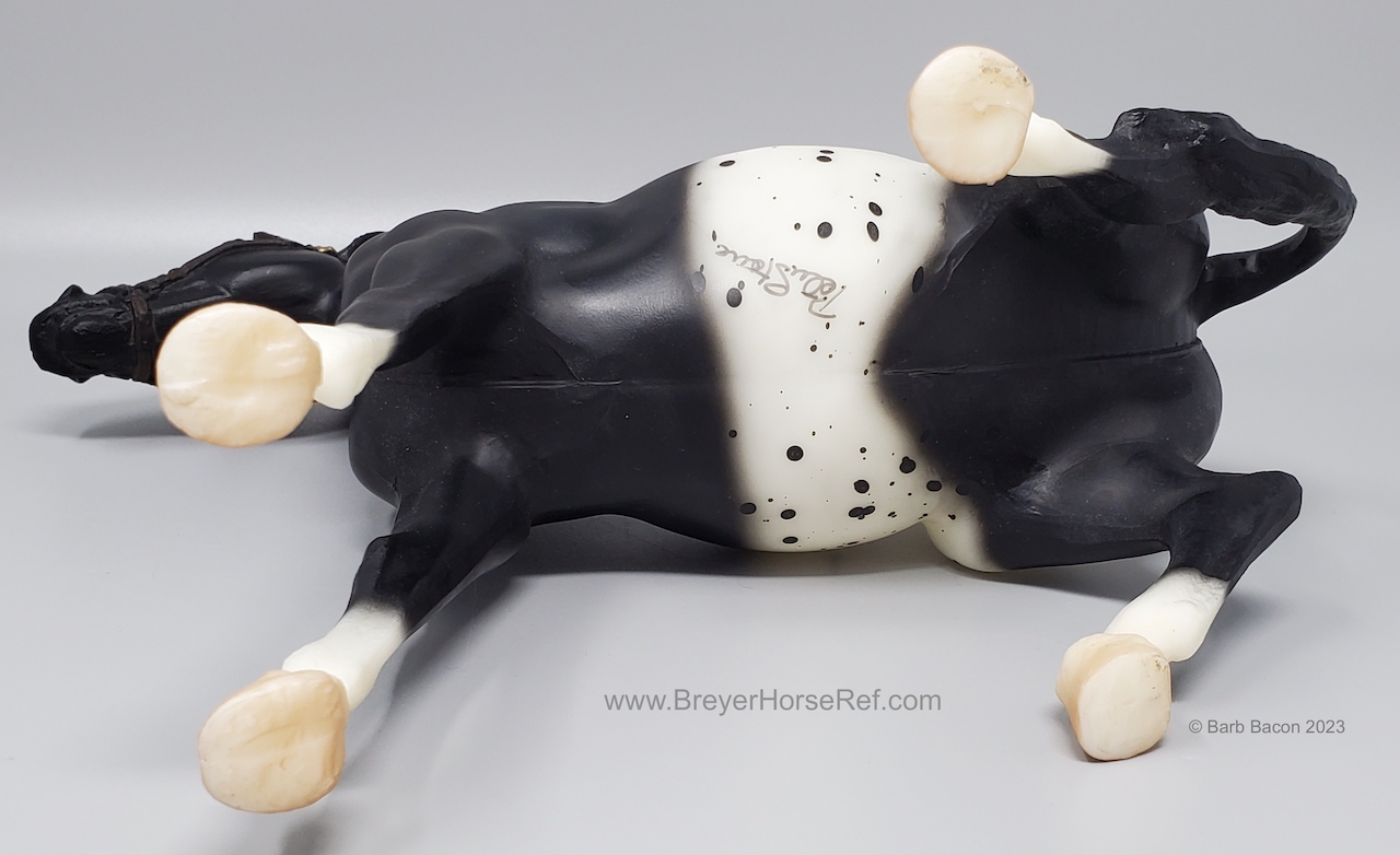 Balking Mule: Black Blanket Appaloosa | BreyerHorseRef