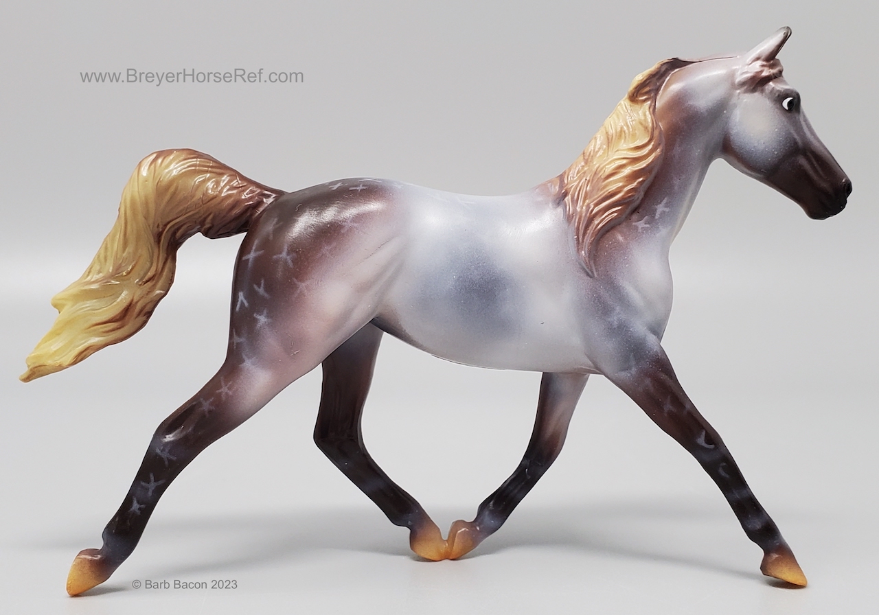 SM Prince Charming: Grey/Rose Grey - Phineas | BreyerHorseRef