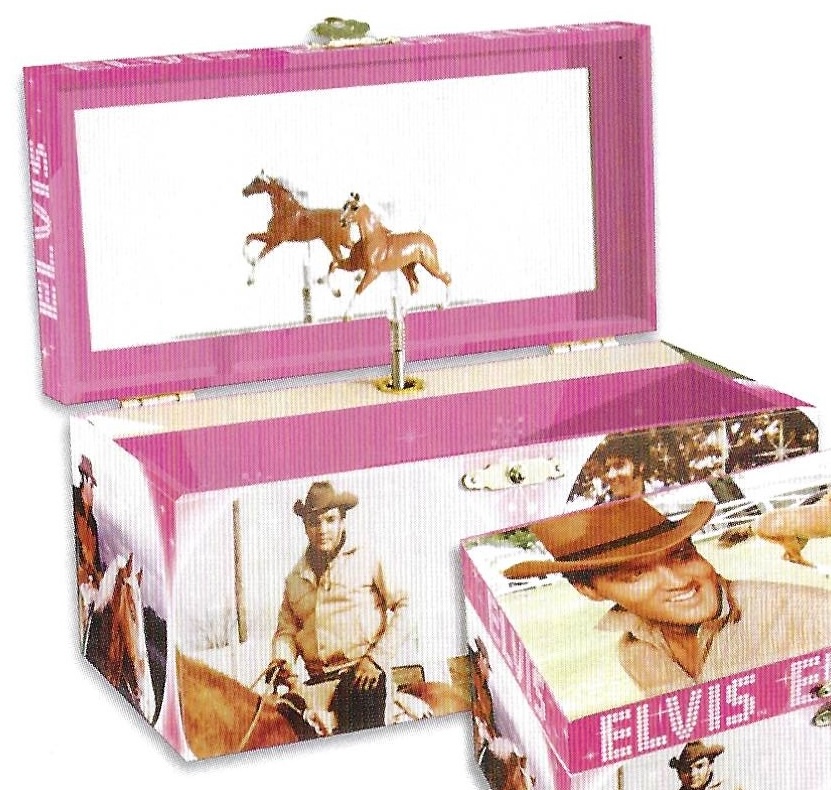 MW Cantering TWH: Palomino - Elvis Music Box | BreyerHorseRef