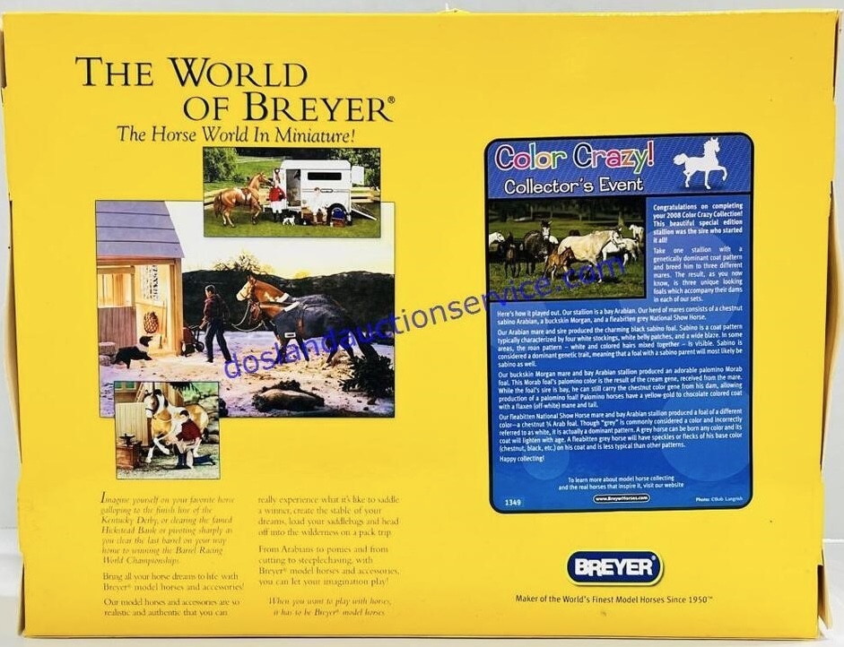 Color Crazy Elusive Stallion - Mahogany Bay | BreyerHorseRef