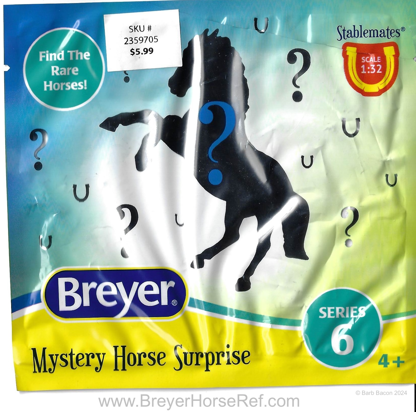 SM Trotting Warmblood: Purple Pinto - Mystery Horse Surprise Series 6 ...