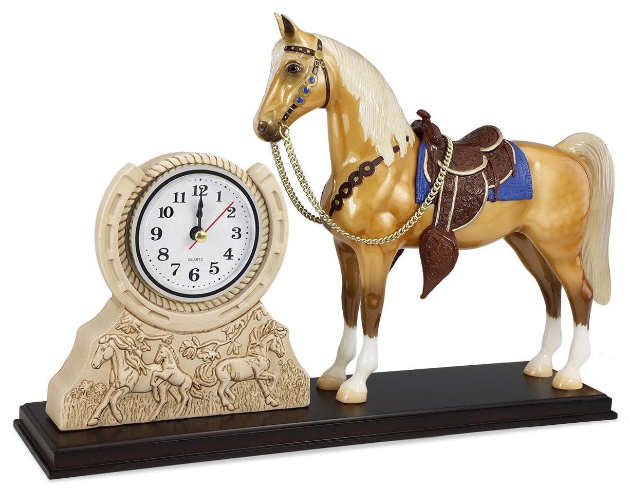 Pioneer - Western Pony Clock | BreyerHorseRef